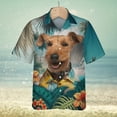 Airedale Terrier Yorkshire S Pride In 3D Hawaiian Tropical Shirt ...