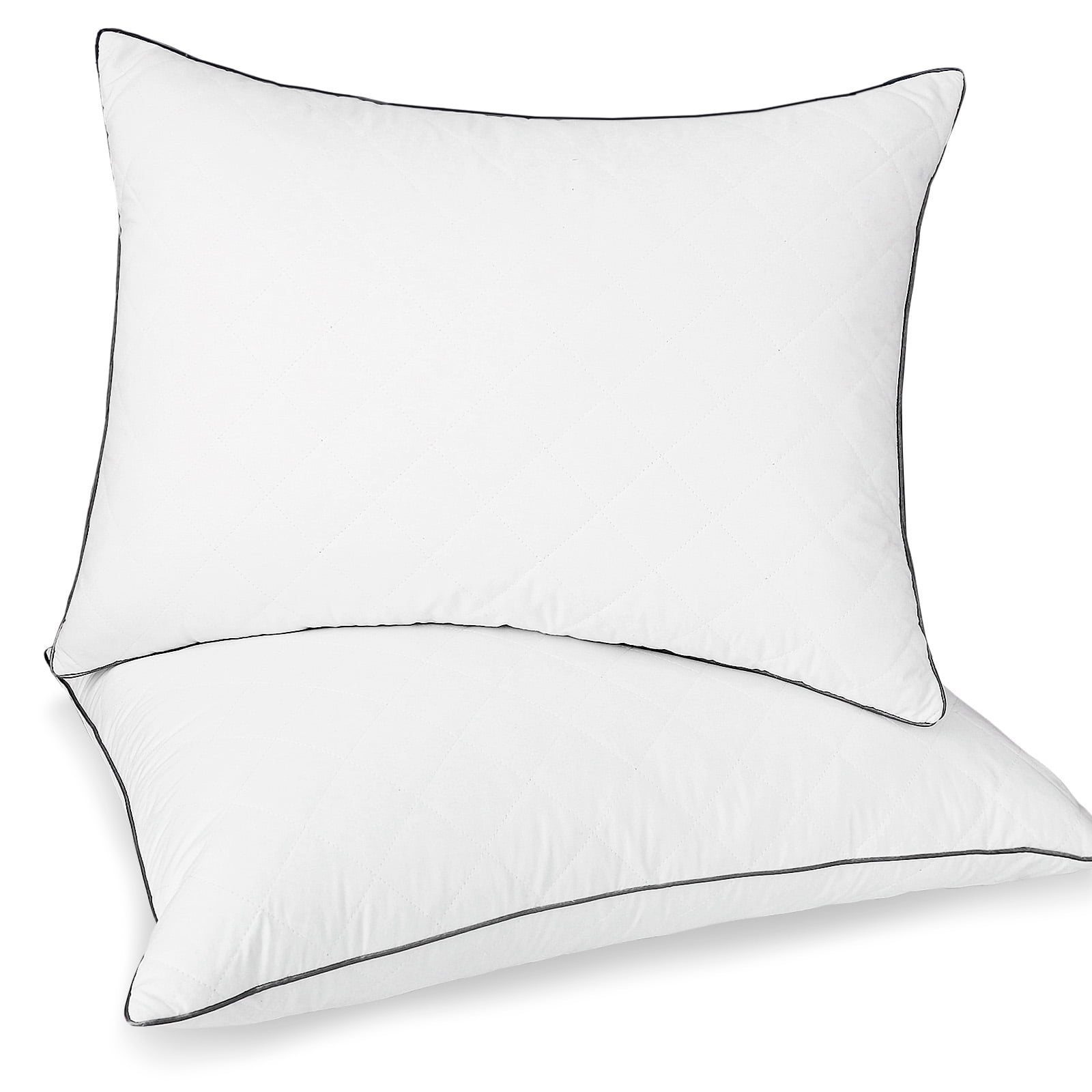 Airensky Goose Down Pillows 85% Goose Feathers 15% Goose Down Standard ...