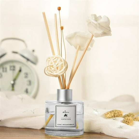 CTDWNT Toilet Dry Floral Fragrance DIY Rattan Stick Floral Fragrance ...