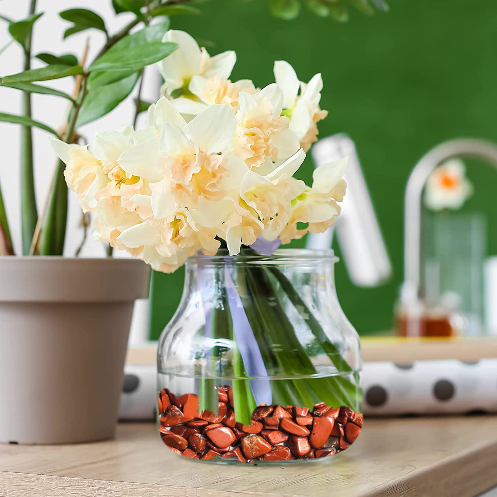 Aireth Glow in The Dark Rocks Natural Crystal Small Grain Polished ...