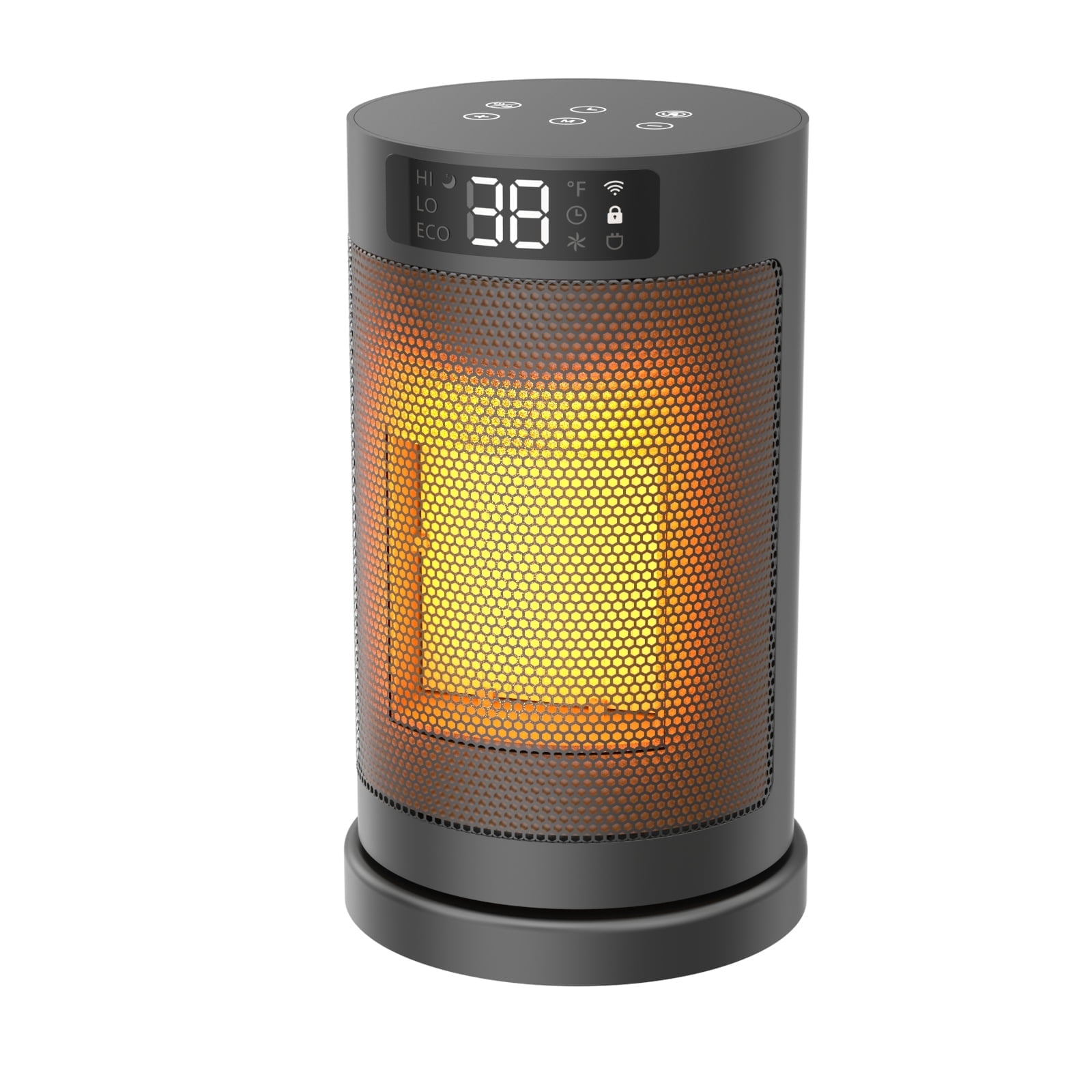 Airfire 1500W PTC Space Heater, Touch Control, LED Display, Intelligent ...
