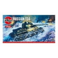 Airfix 01316V Soviet T-34 Tank 1/76 Scale Plastic Model Kit - Walmart.com