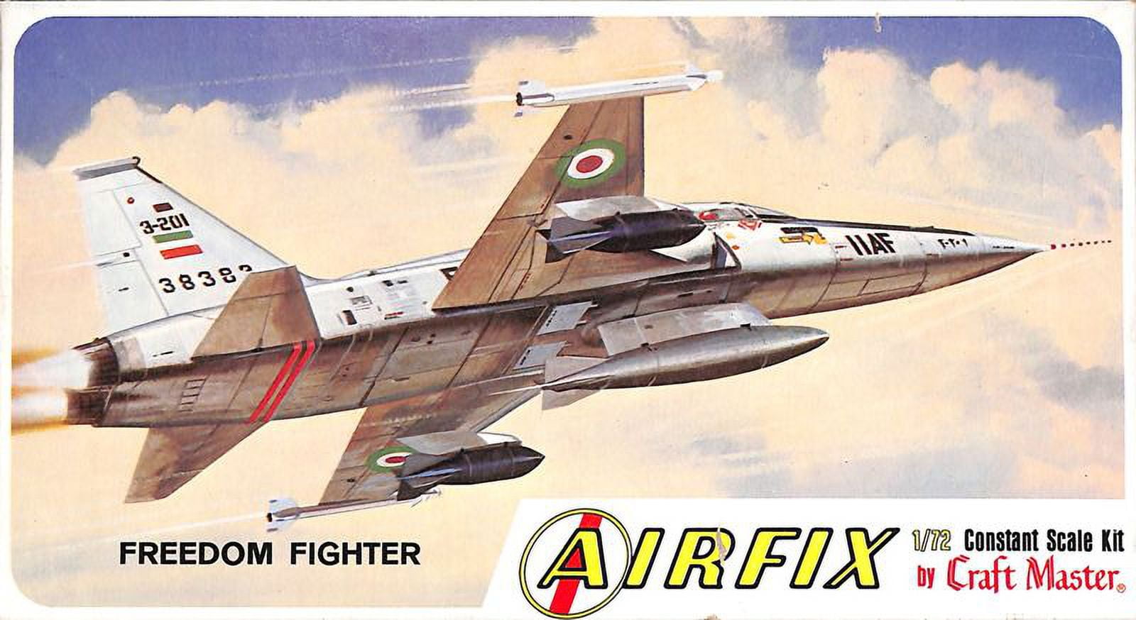 Airfix 1:72 Freedom Fighter Plastic Aircraft Model Kit #1229U - Walmart.com