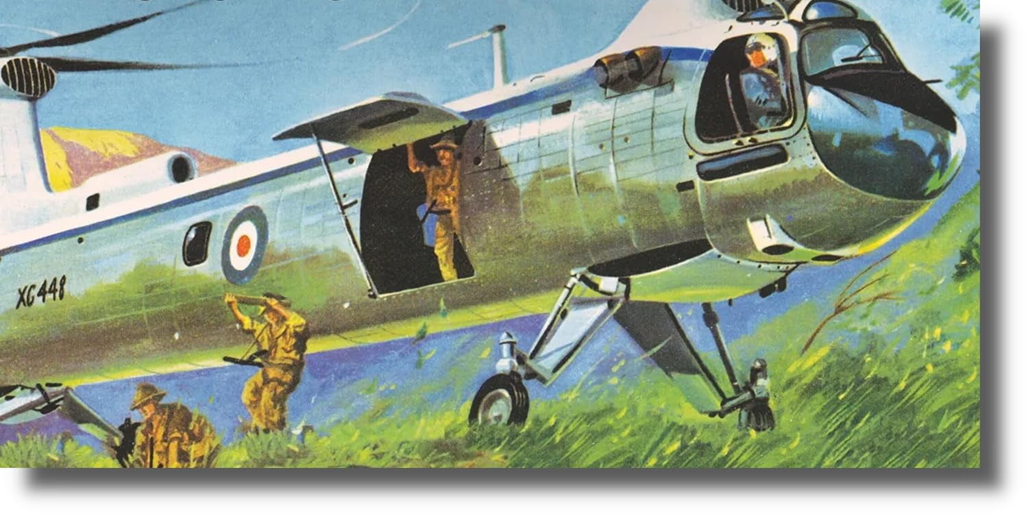 Level 2 Model Kit Bristol 192 Belvedere Helicopter with 2 Scheme ...