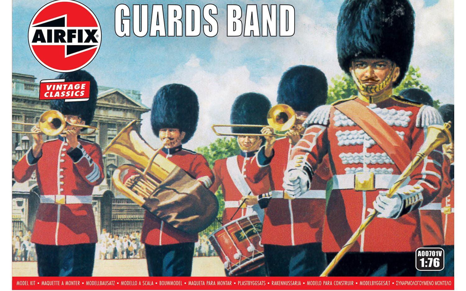 Airfix A00701V Guards Band 1/76 Scale Plastic Model Figures - Walmart.com