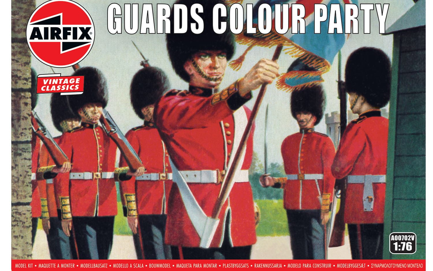 Airfix A00702V Guards Colour Party 1/76 Scale Plastic Model Figures ...