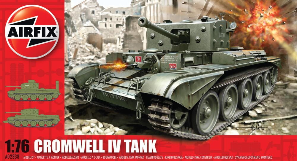 Airfix A02338 Cromwell IV Tank 1/76 Scale Model Building Kit - Walmart.com
