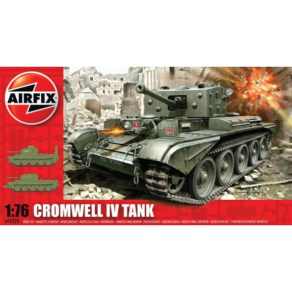Airfix A02338 Cromwell IV Tank 1/76 Scale Model Building Kit - Walmart.com