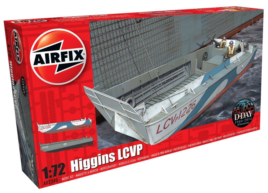 Airfix A02340 1:72 Scale Higgins LCVP Model Building Kit - Walmart.com