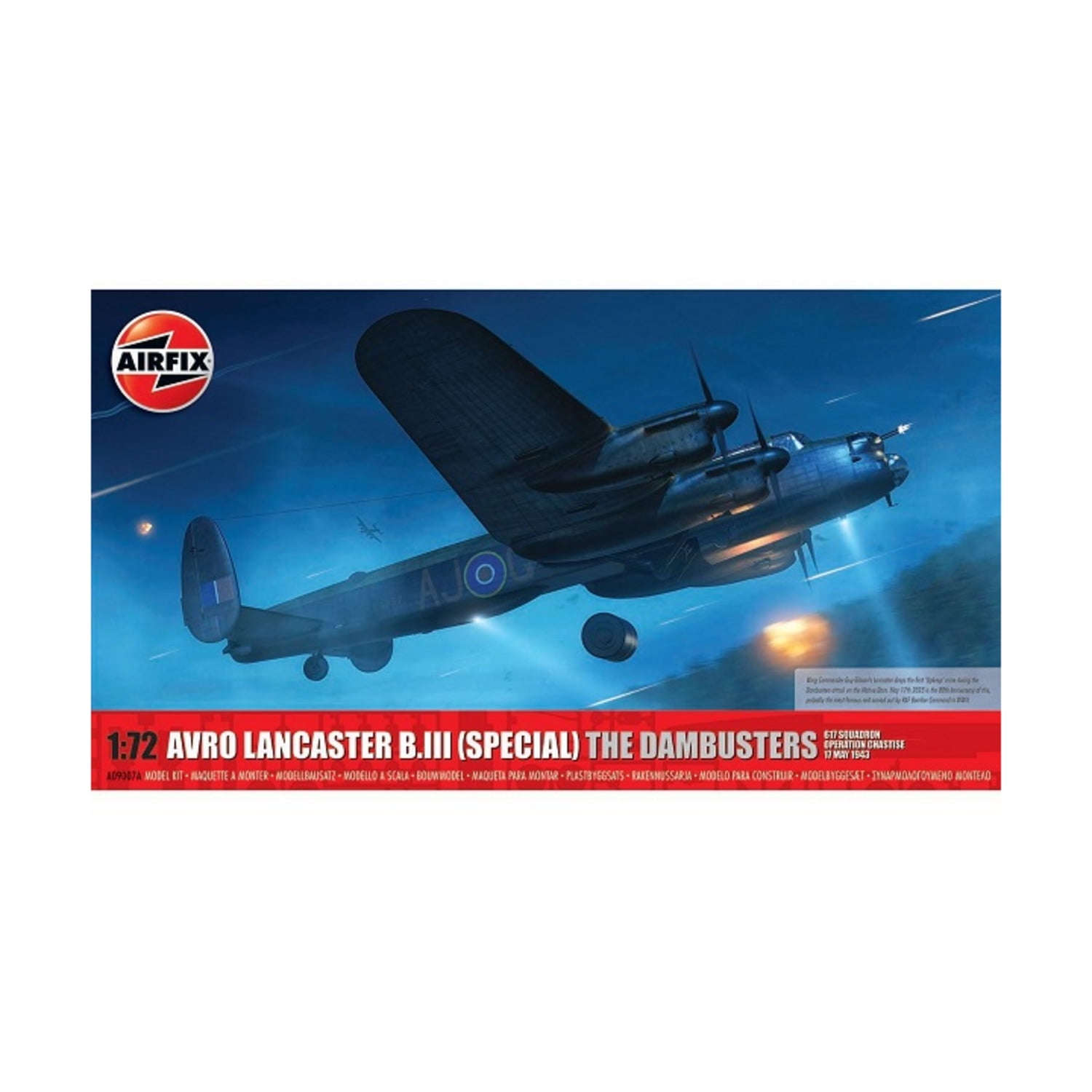 Airfix A09007A Avro Lancaster BIII Special 'The Dambusters' 1/72 Scale ...