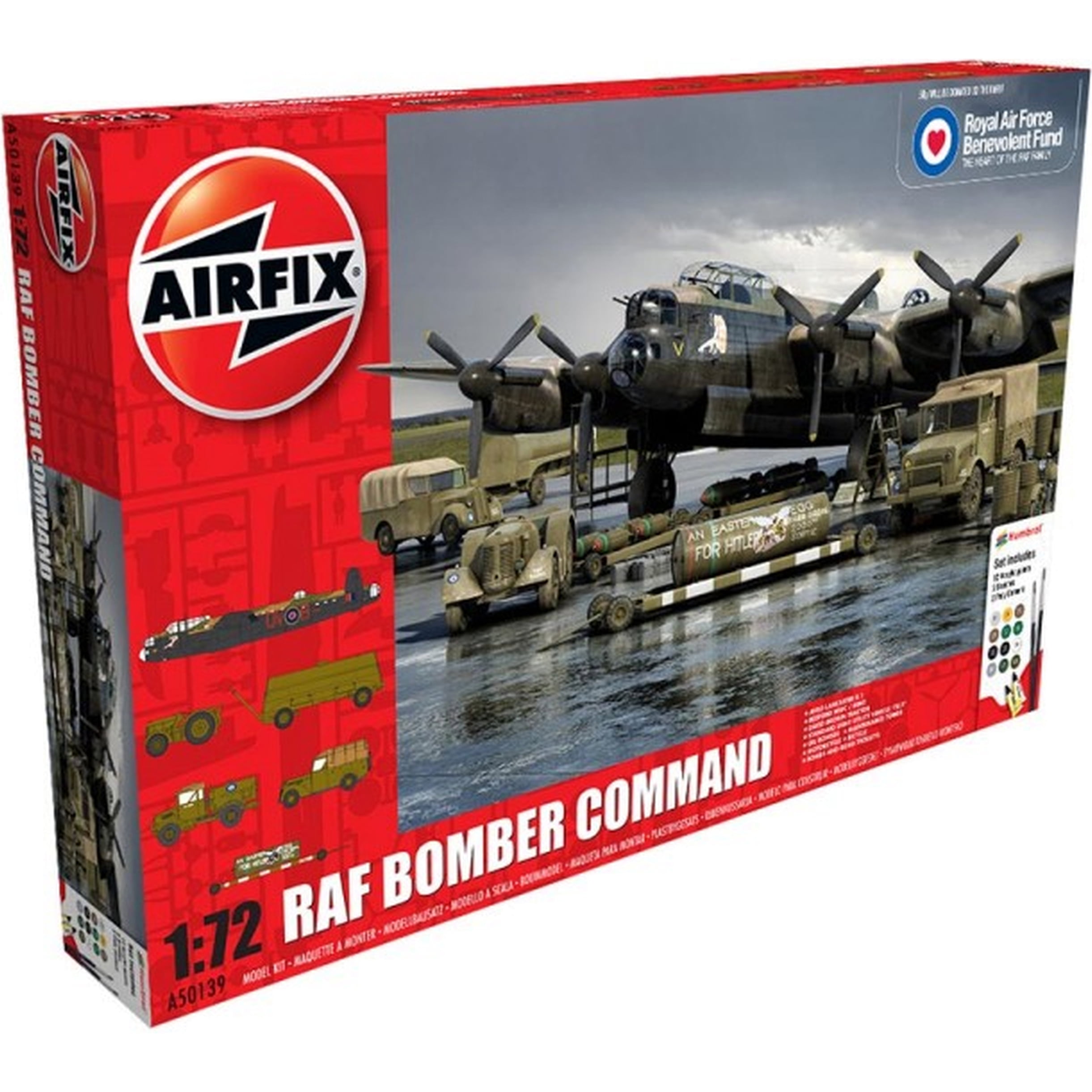 Free Shipping! Airfix RAF Bomber Command WWII 1:72 Military Plastic ...