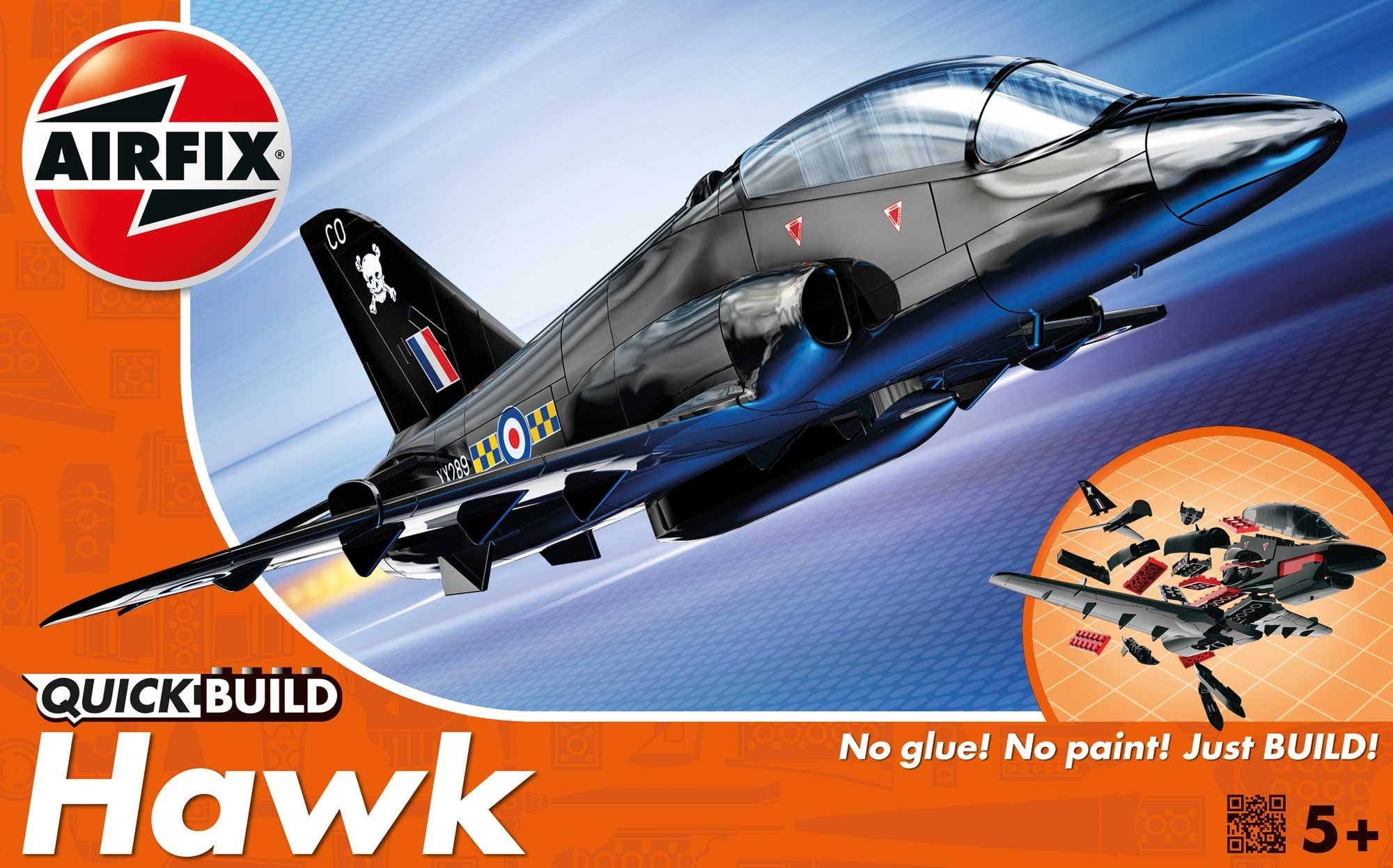 Airfix Quickbuild BAE Hawk Aircraft Model Kit for Adults and Kids ...