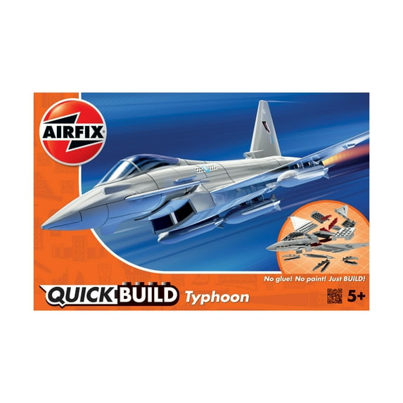 Airfix Quickbuild Eurofighter Typhoon Airplane Model Kit - Walmart.com