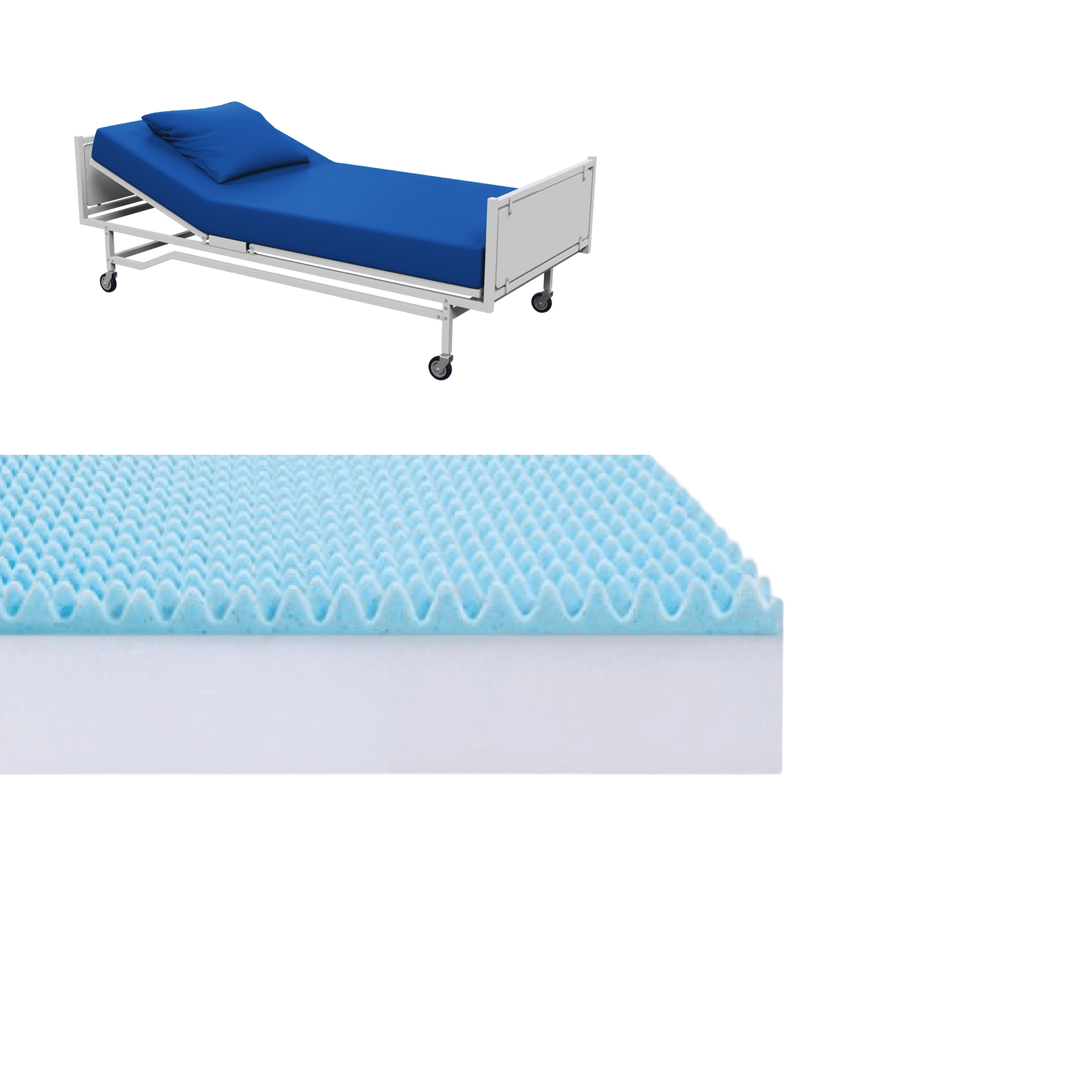 Airflow Healthcare Mattress - Hospital Mattress 36x80 - Walmart.com