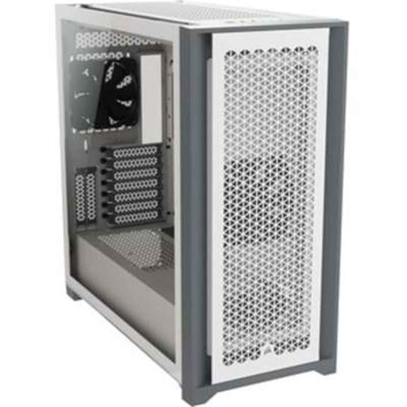 Airflow Mid-Tower ATX PC Case, White - Walmart.com