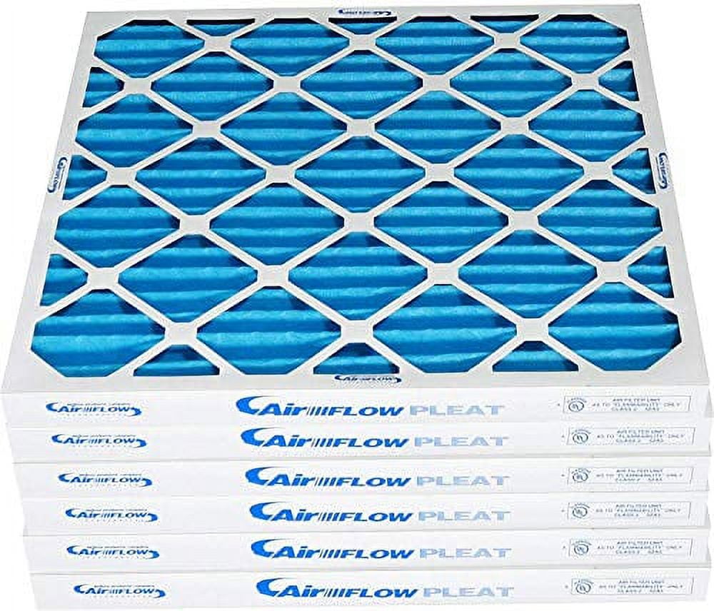 Airflow Products 20x24x1 MERV 10 Pleated Home A/C Furnace Air Filter ...