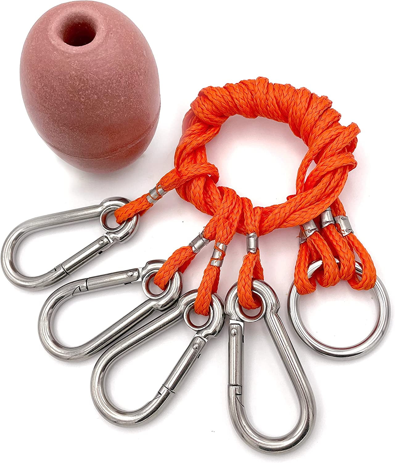 Airfly 4 Arm Harness for Crab Trap, 304 Stainless Steel Hooks and Buoy ...