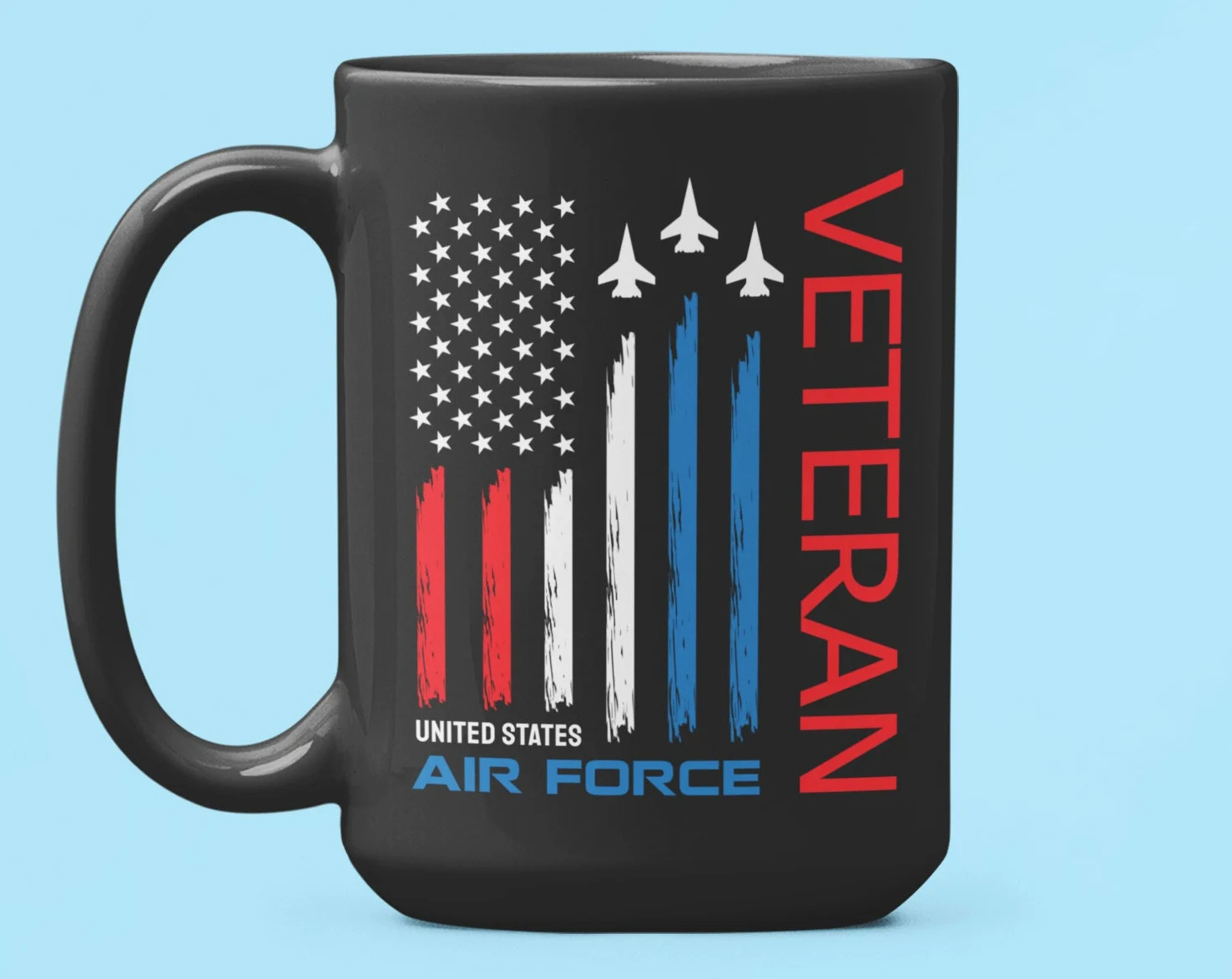 Airforce Mug, Air Force Veteran Mug, Airforce Gift, United States Air ...