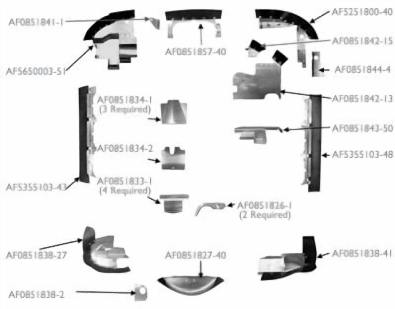 Airforms AF0851857-40 Baffle - Walmart.com