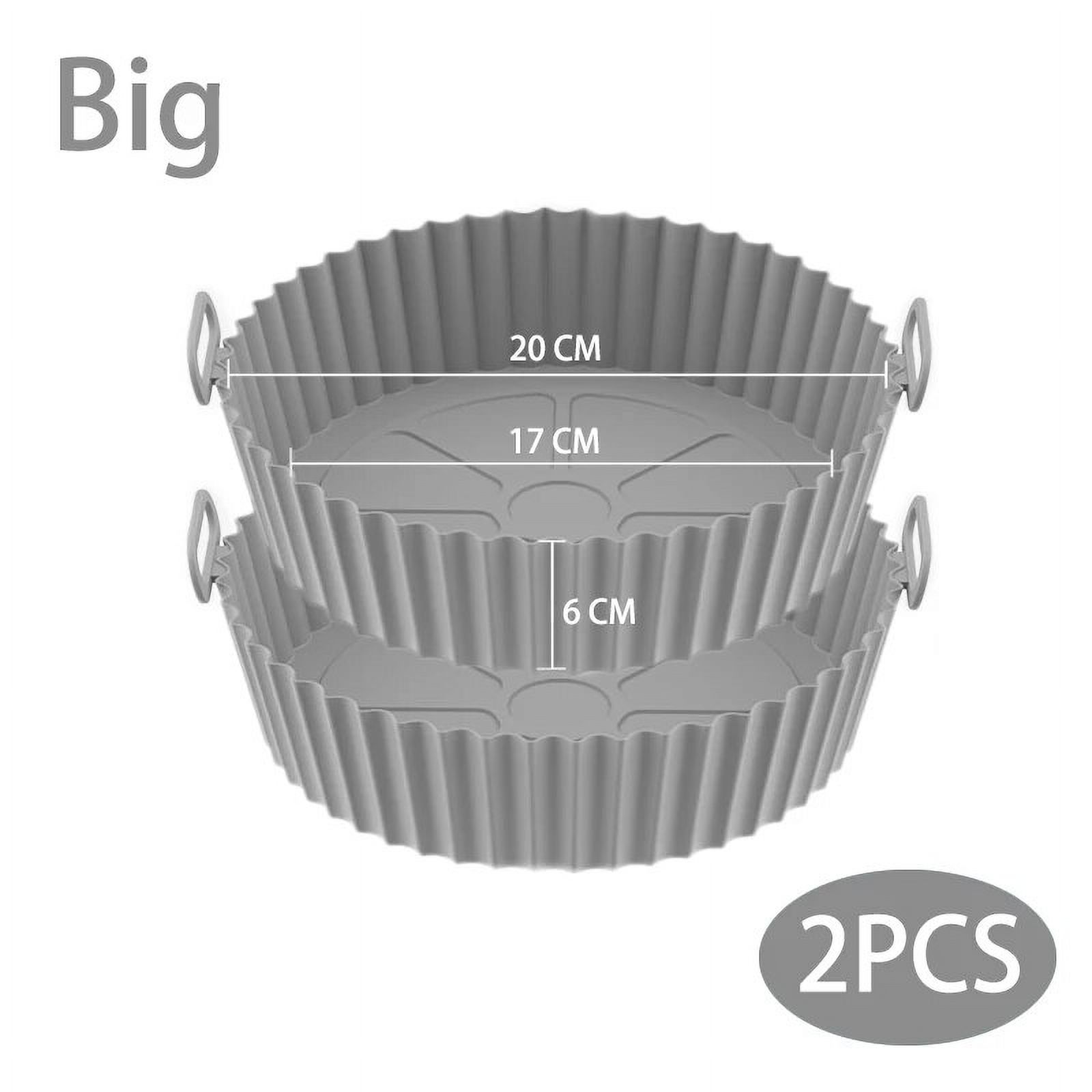 Airfryer Silicone Basket Reusable Oven Baking Tray Silicone Mold for ...