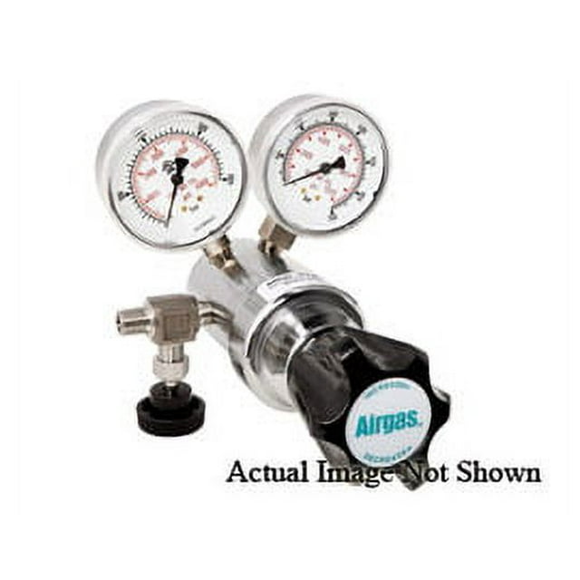 Airgas Single Stage Brass 0-6000 psi delivery, inlet 6000 psi High ...