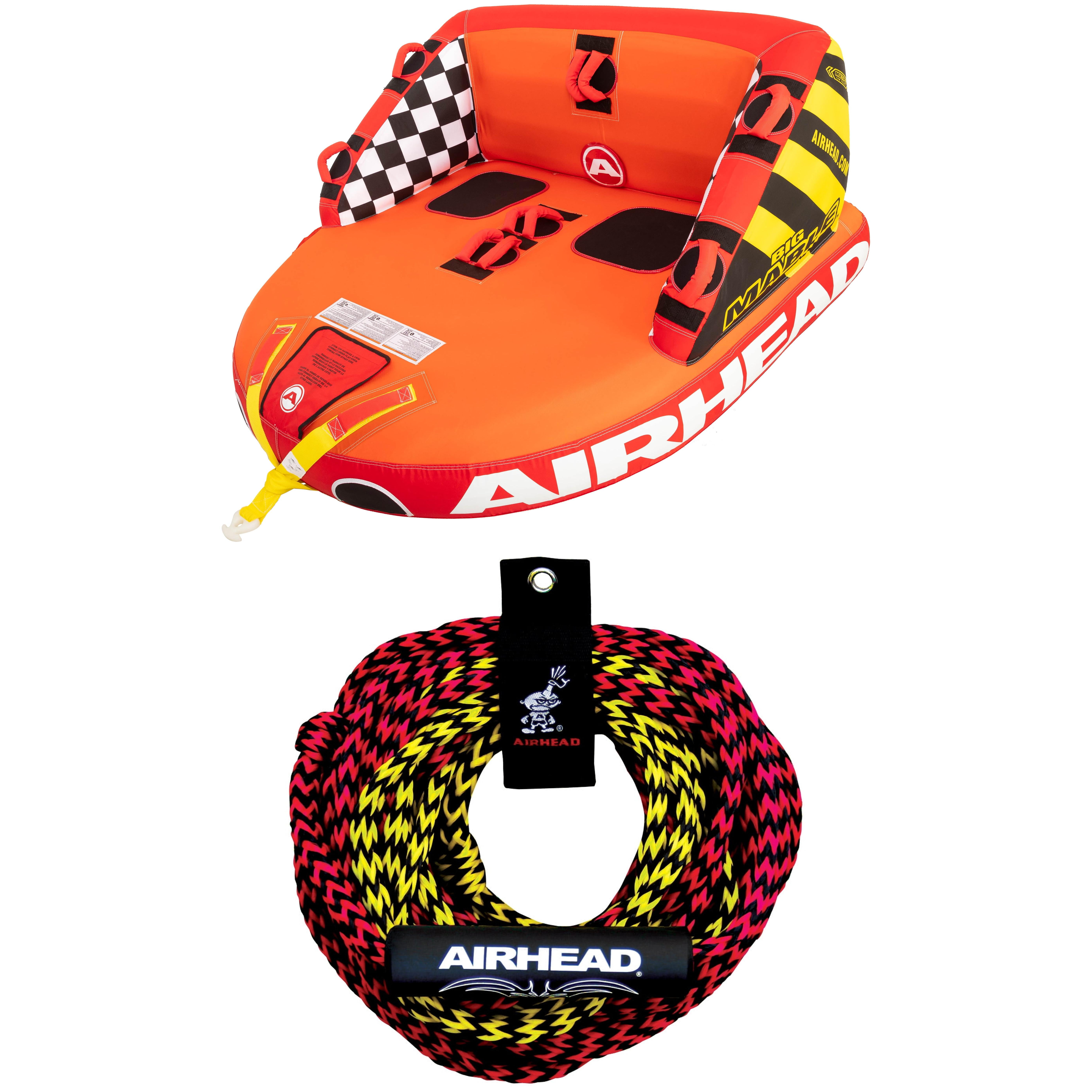 Airhead Big Mable Towable Boat Tube - 2 Rider Rope - Walmart.com