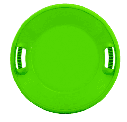 Airhead Plastic Disc Snow Saucer Sled for Children, Green - Walmart.com