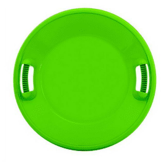 Airhead Plastic Disc Snow Saucer Sled for Children, Green - Walmart.com
