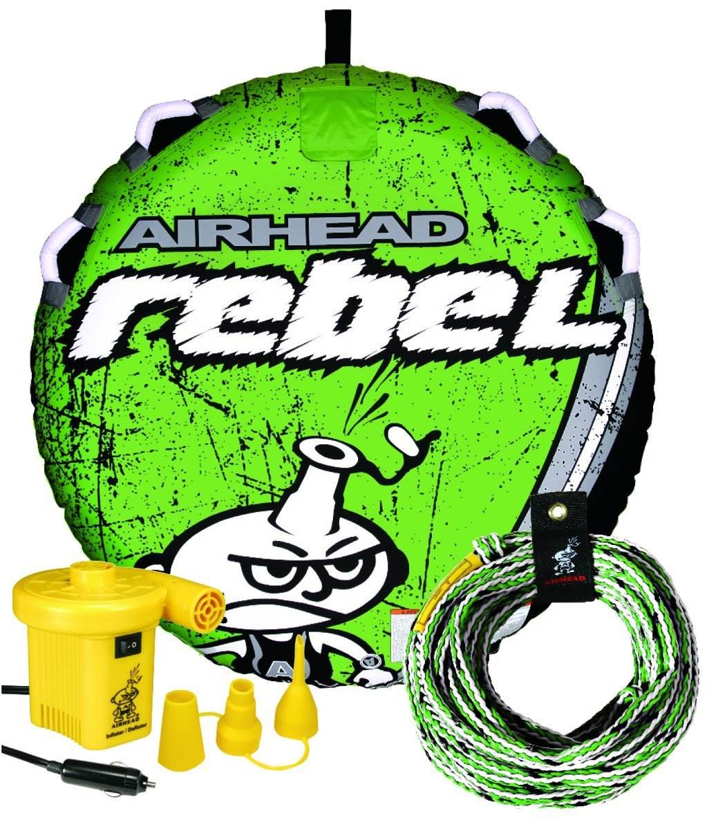 Airhead 2 Rider Tube Rope, 2 Sections with Float - Walmart.com
