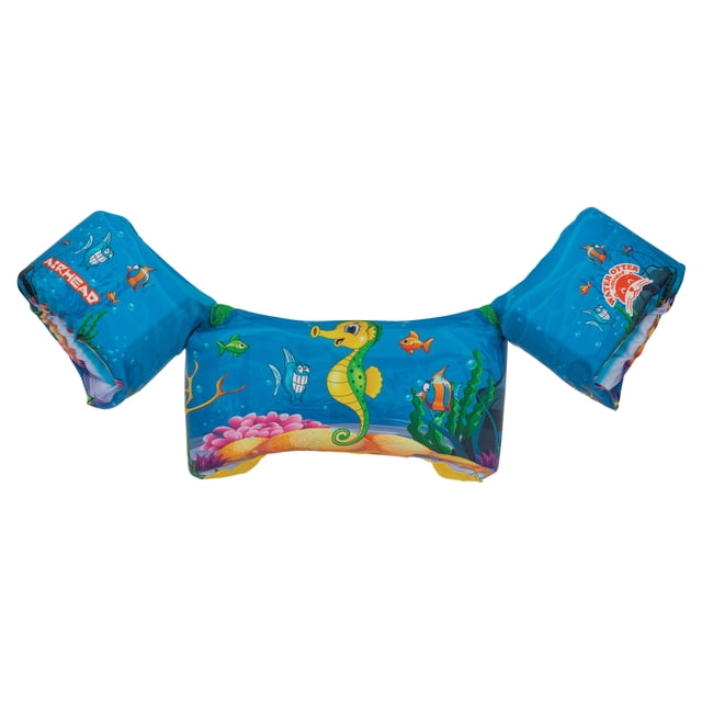 Airhead Water Otter Premium Kids Child Life Jacket Vest with Arm Bands ...