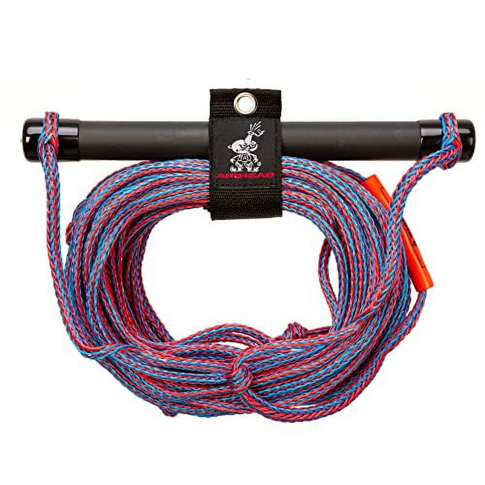 Airhead Water Ski Tow Rope with Tractor-Grip, Blue/Red, 75 Ft ...