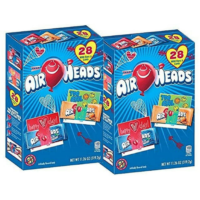 Airheads Air Head Valentines Day Mini Bars with School Classroom ...