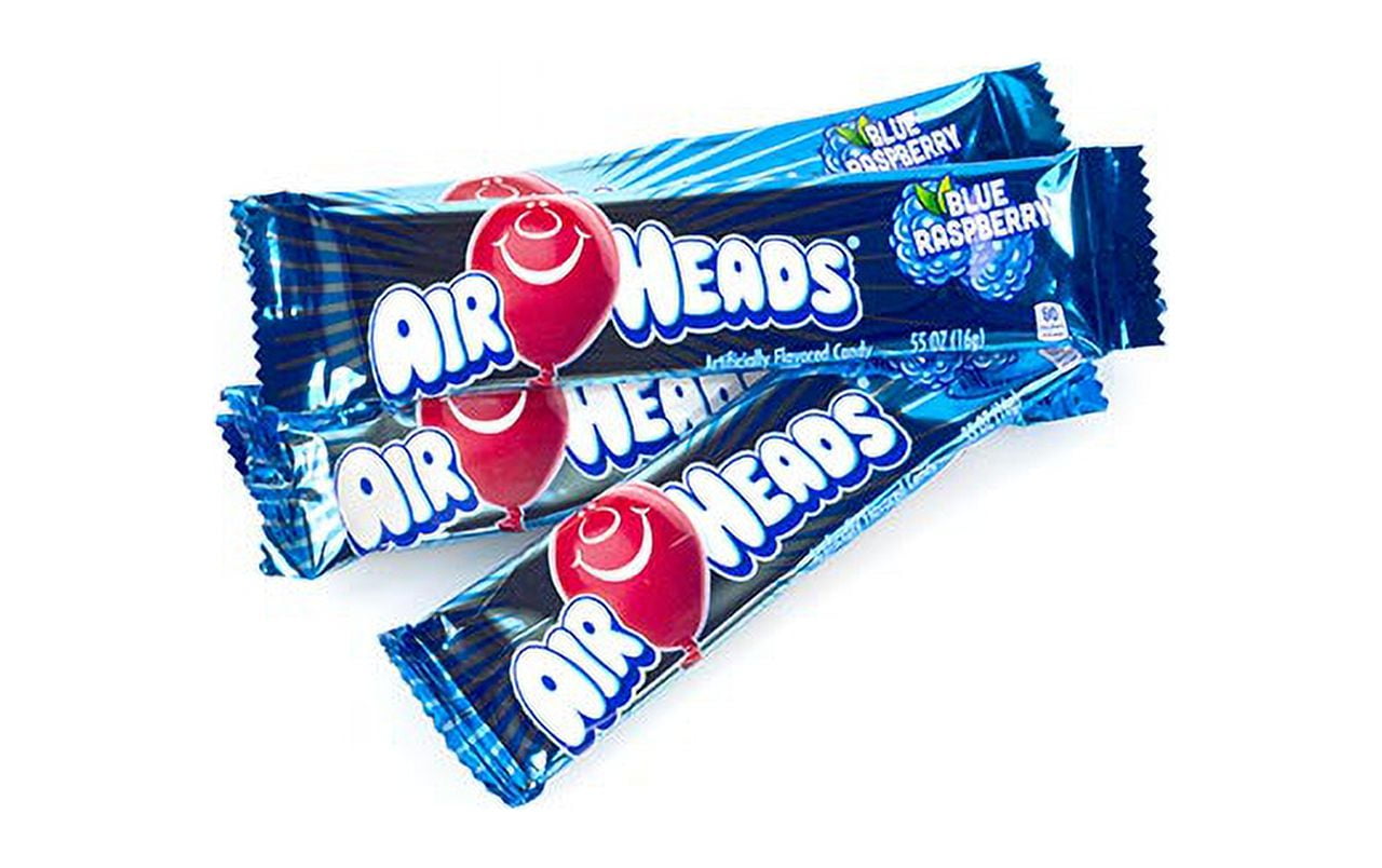 Airheads Blue Raspberry Bar, 36 Count - Walmart.com