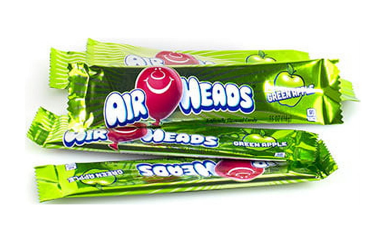 Airheads Green Apple Bar, 36 Count - Walmart.com