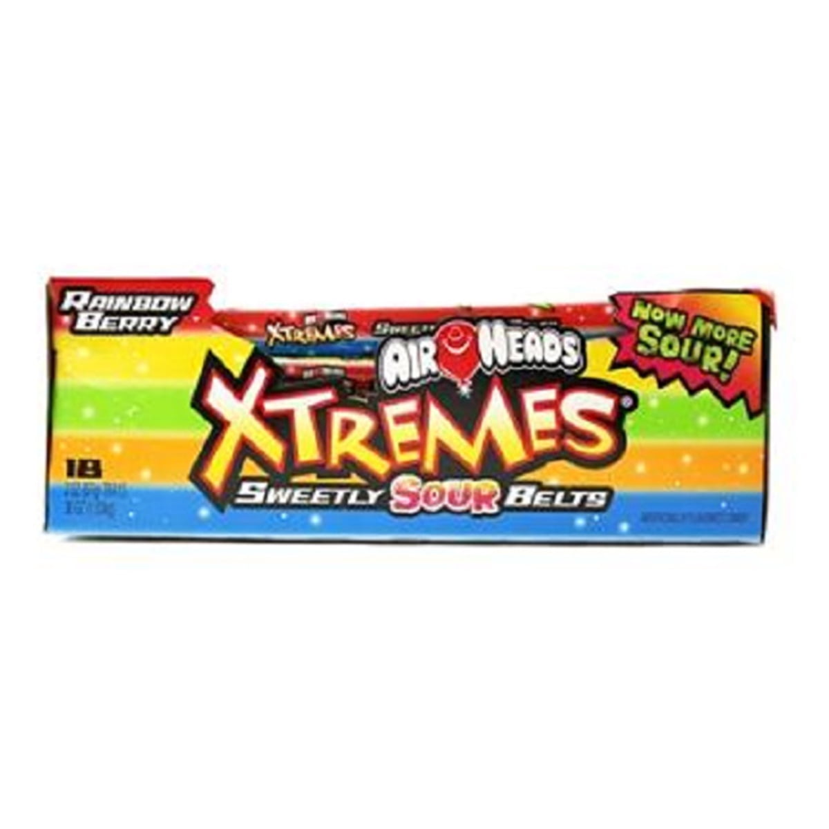 Airheads Xtremes Rainbow Berry - 18 pack 2 oz - Walmart.com