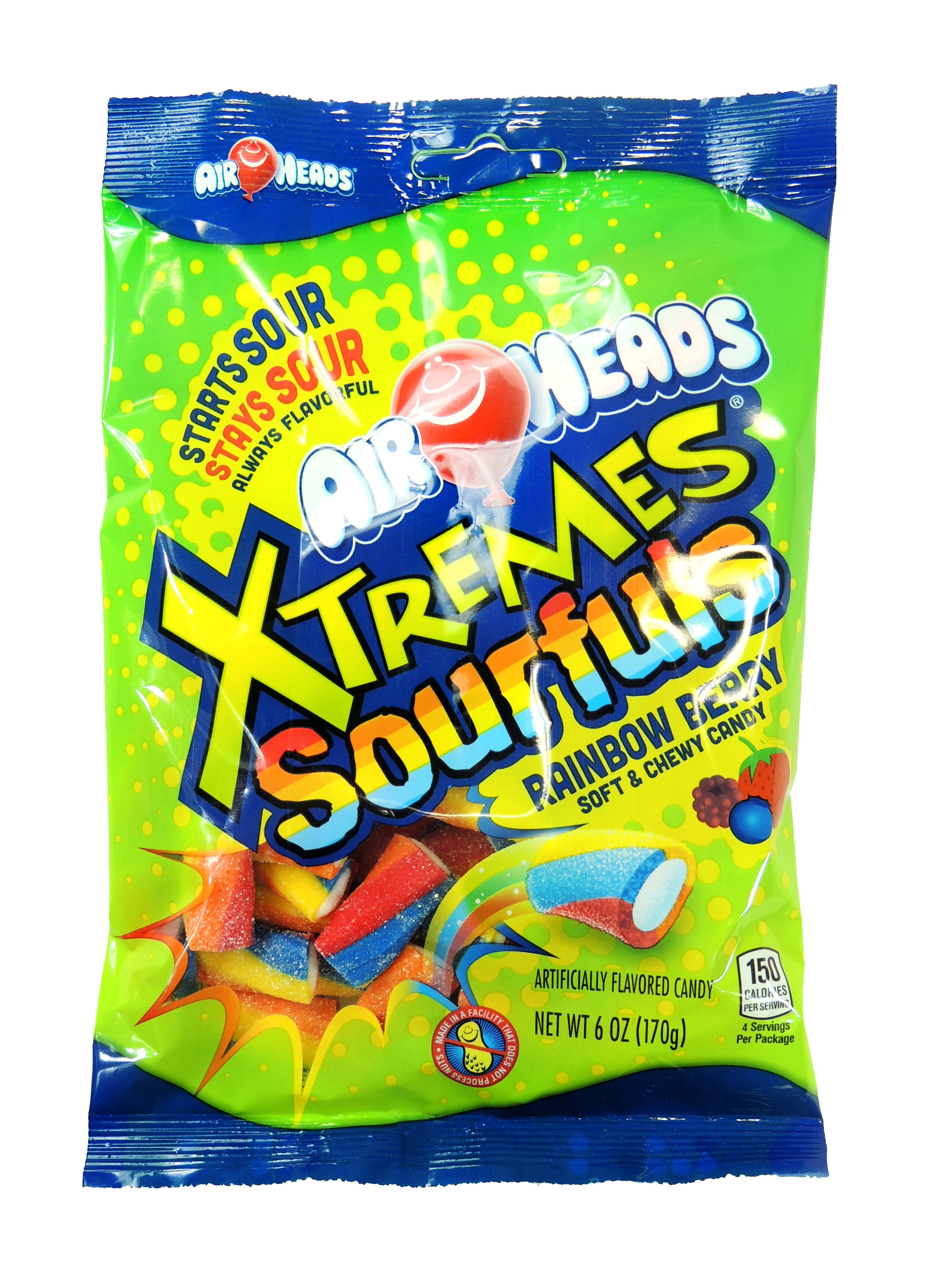 Airheads Xtremes Sourfuls Chewy Candy 12 Count - 6 oz - Walmart.com