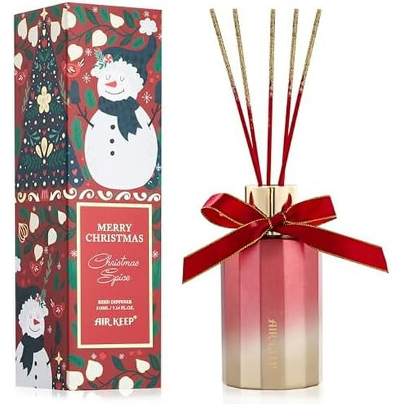 Airkeep Reed Diffuser Set - Christmas Spice Christmas Reed Diffuser ...