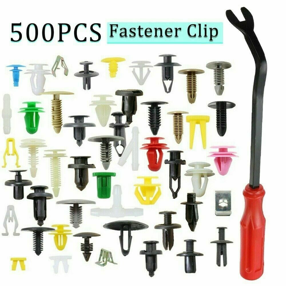 Airkoul 500Pcs Car Push Pin Door Trim Panel Clip Fastener with Car ...