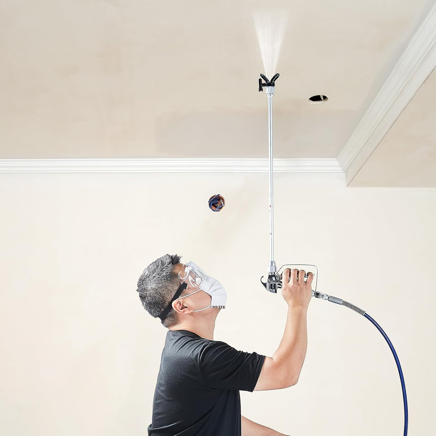 Airless Paint Spray Gun and Hose Kit, 3600PSI High Pressure Paint ...