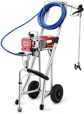 Airless Paint Sprayer,1200W High Efficiency Airless Sprayer 3000PSI ...