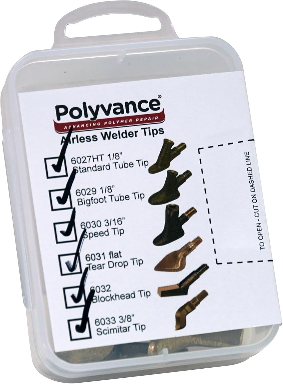 Airless Plastic Welder Welding Tip Assortment - Walmart.com