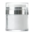 Airless Pump Bottle, Double-Layer Cosmetic Vacuum Container for Lotion ...