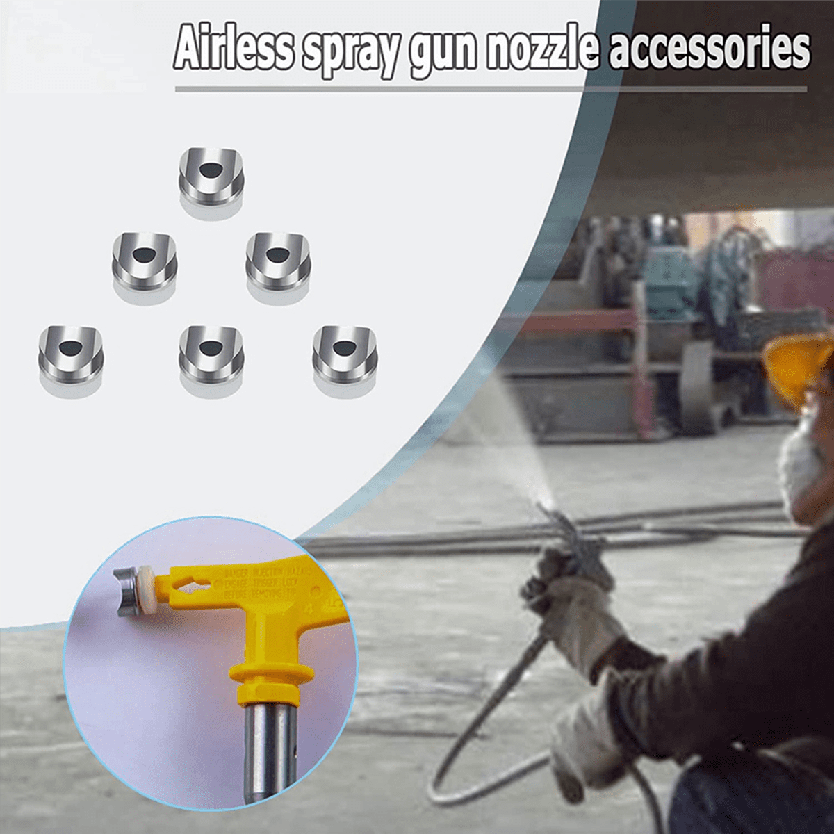 Airless Tip Seals for Airless Machine Tips Seals Reversible Airless ...