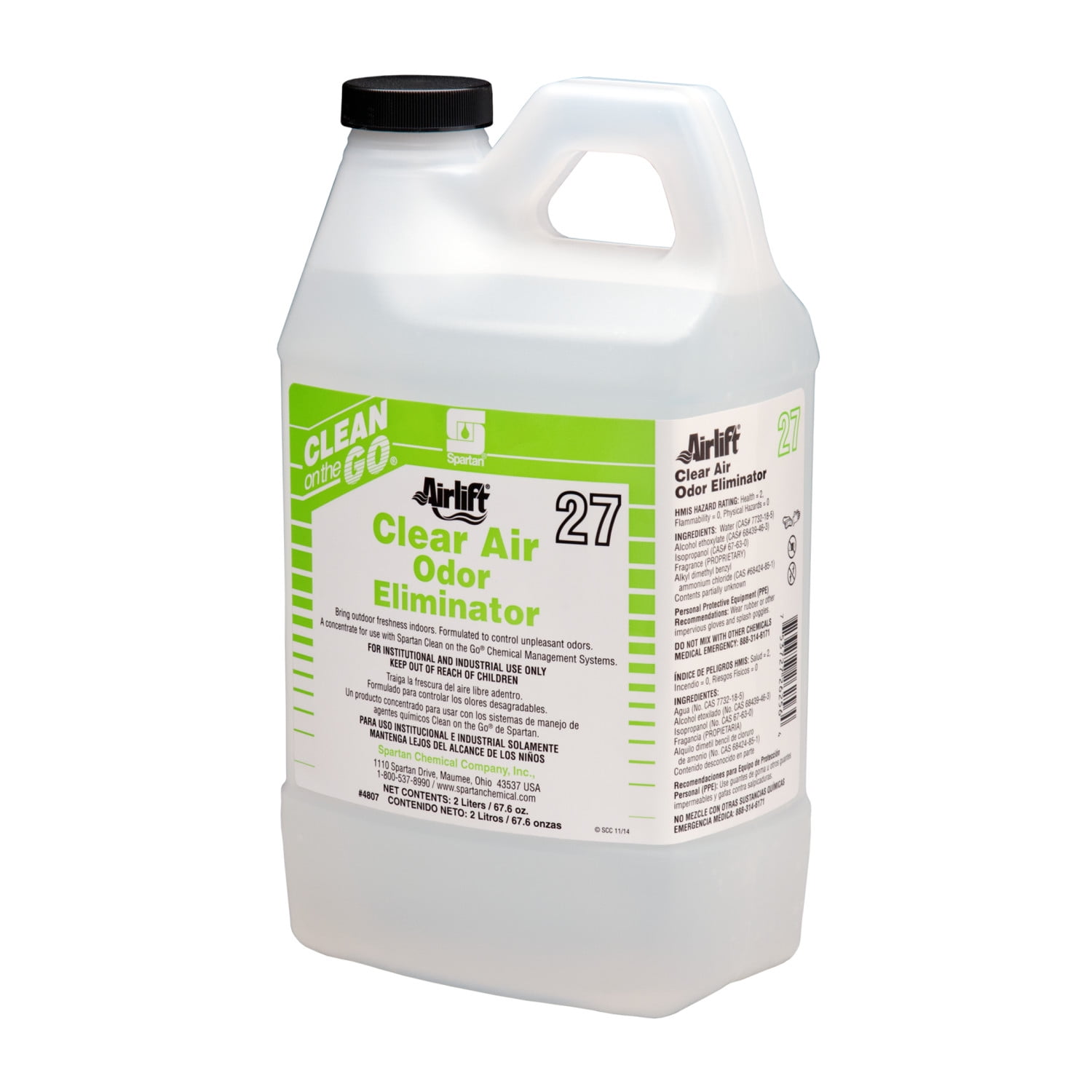 Airlift Clear Air Odor Eliminator 27 Clean On The Go Dispensed # 480702 ...