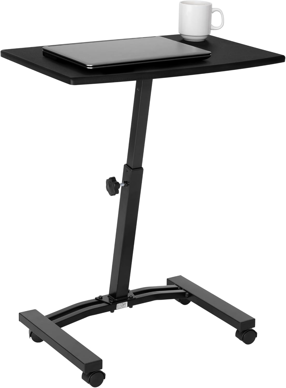 Airlift Mobile Height-Adjustable Laptop Stand Computer Workstation for ...