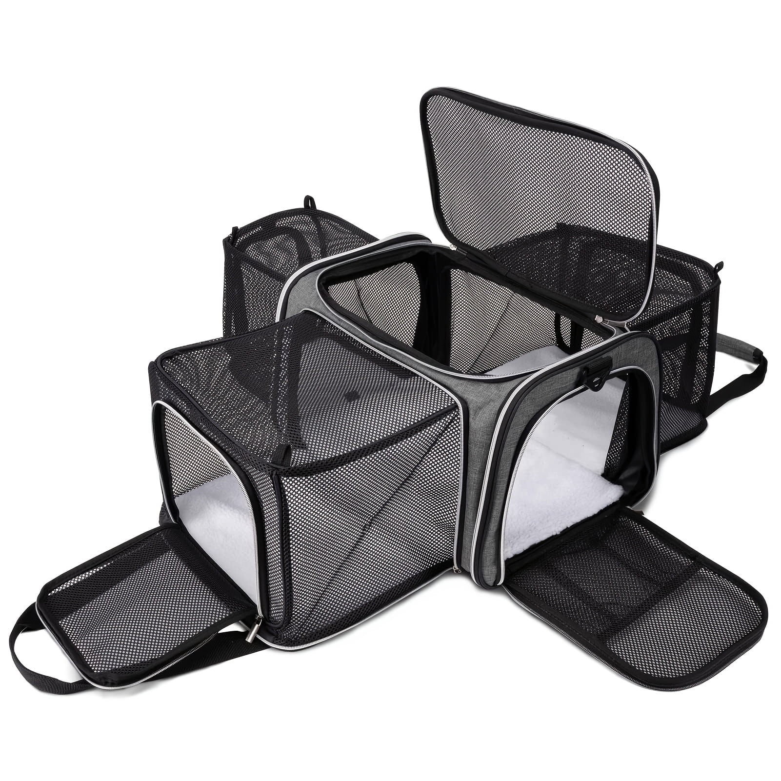[Airline Approved Pet Carrier] Airline Approved 5 Sides Open Pet ...