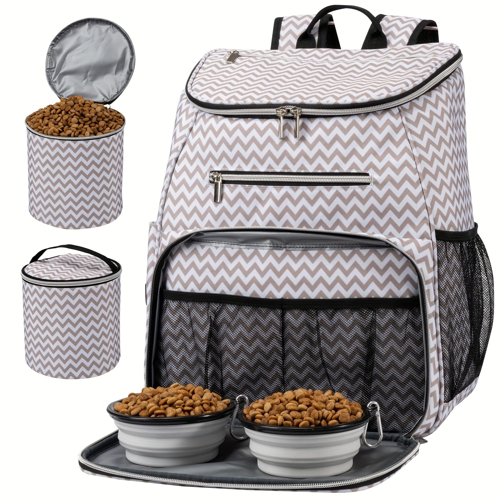 Airline-Approved Pet Travel Backpack - Light Blue Dog Carrier with ...