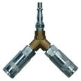 Airline Hose Connectors 3 Way Air Compressor Fittings Y Connector ...