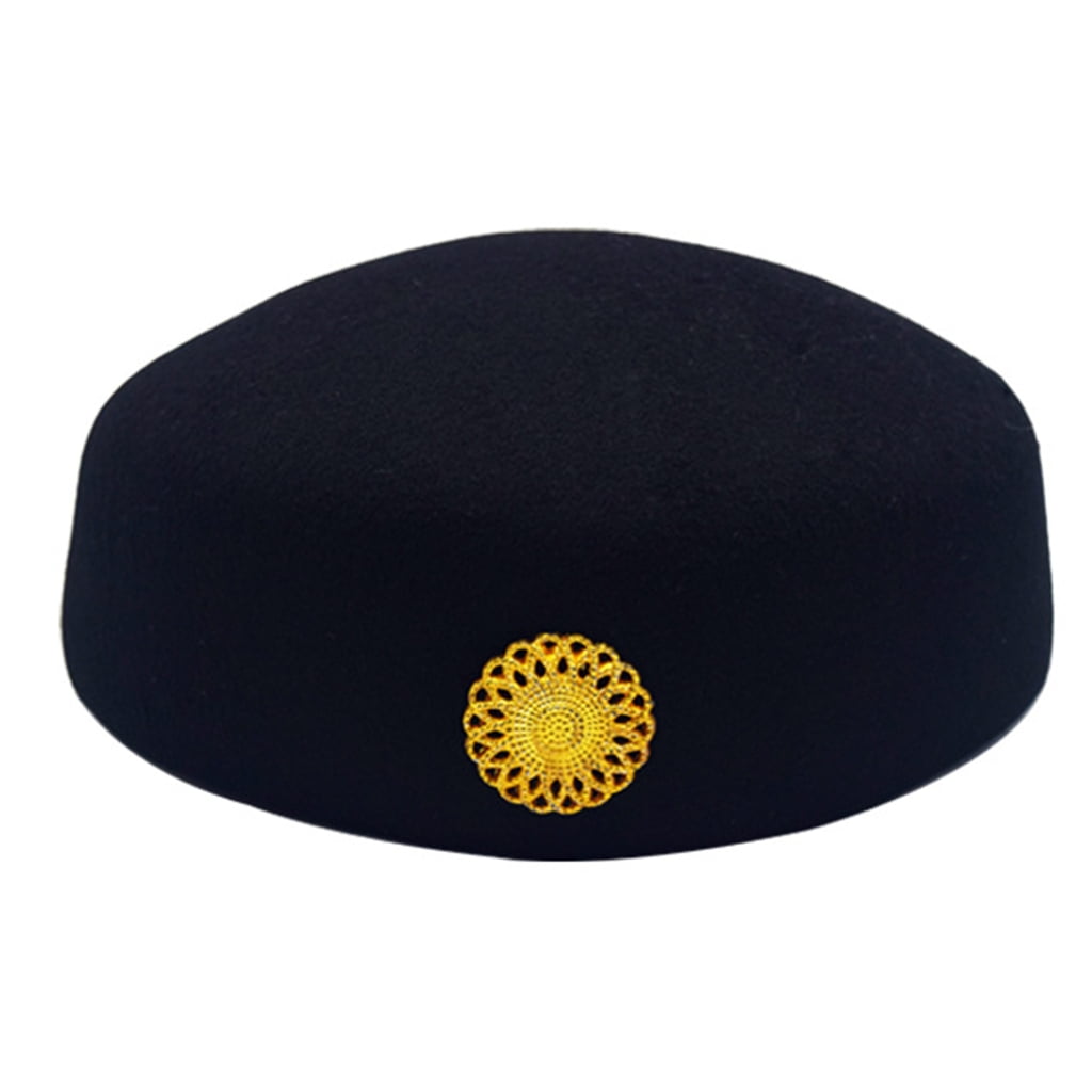 Airline Stewardess Hat Air Hostesses Hat Stewardess Pillbox Hat Beret ...