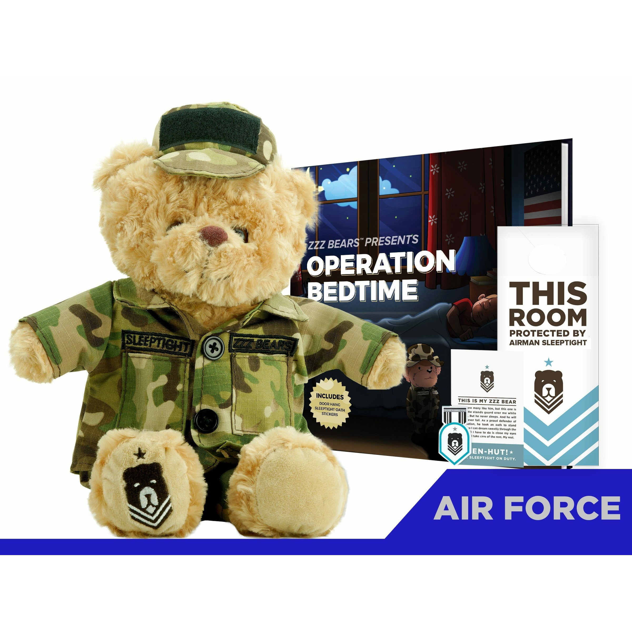 Airman Sleeptight - Air Force Teddy Bear - Walmart.com